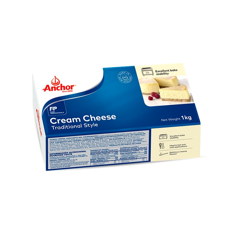 ANCHOR CREAM CHEESE 12X1KG